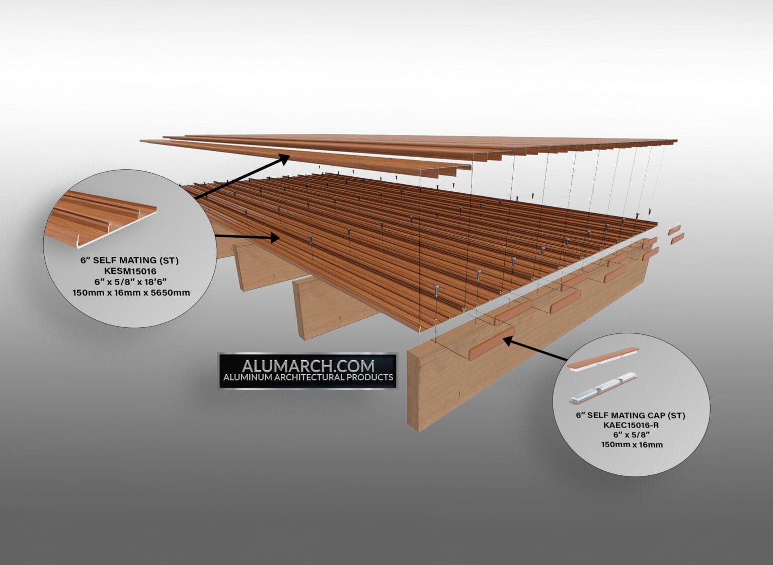Knotwood Decking - Alumarch.com sepAluminium - US - Canada